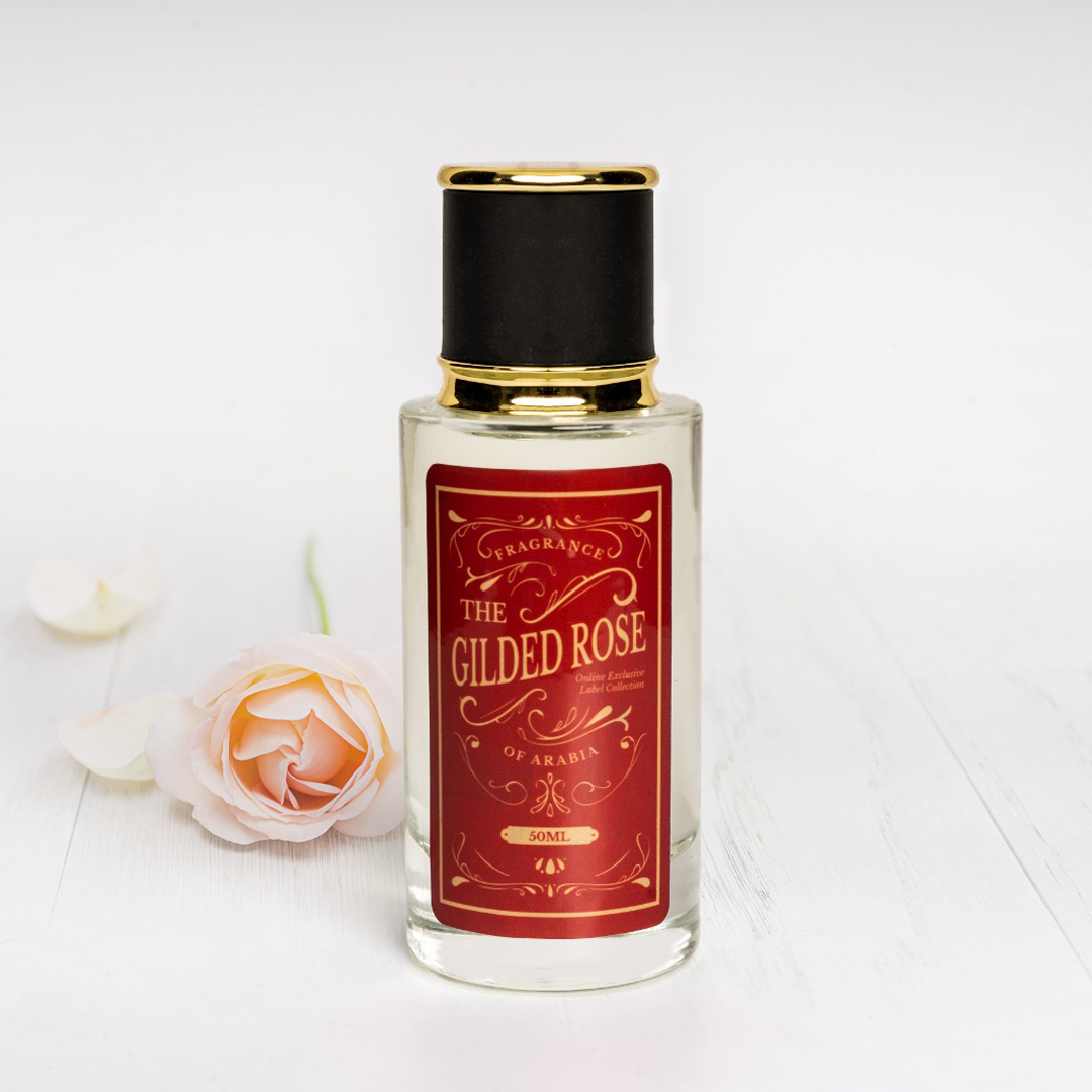 Gilded Rose 50ml Perfume Spray – Fragrance of Arabia