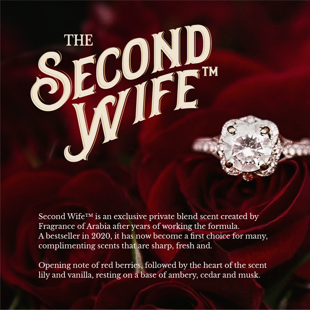 The Second Wife™️ 50ml Perfume Spray | Created by Fragrance of Arabia