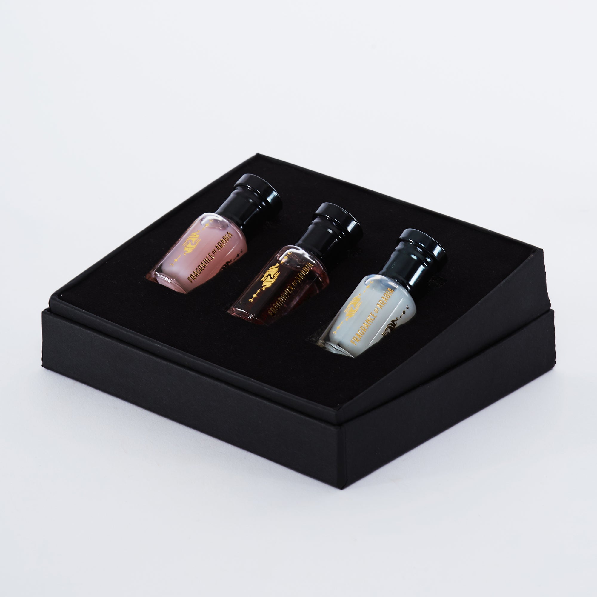 Cherry Musk,Musk Tahara,Purple Musk collection box – Fragrance of Arabia